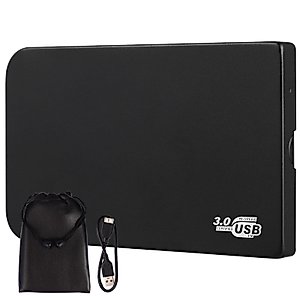 KJHBV 4tb Mobile Hard Disk Usb3.0 Upgrade Version Black Cross-Border HDD Case for Computer Hard Drive Disk HDD External Hard Drive Aluminum Alloy SSD 2tb Driver