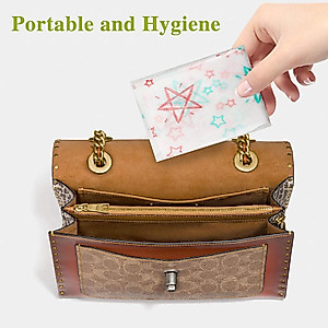 Homgaty 20 Pack Toilet Seat Covers Disposable, Extra Large XL Portable Potty Seat Covers for Kids and Toddler Potty Training or Home Travel Public Toilet Use(with Stick Tape,Individually Wrapped)