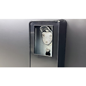 Elite Kitchen Supply Commercial Back Bar Beer Bottle Refrigerator, ETL NSF Horizontal Deep Well Fridge Cooler Merchandiser, 36" W Top Lid, White, 17 cases of 12 oz. cans Capacity