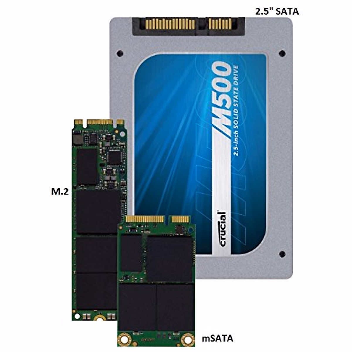 Crucial M500 480GB SATA 6Gbps M.2 Internal SSD [Crucial PN: CT480M500SSD4]