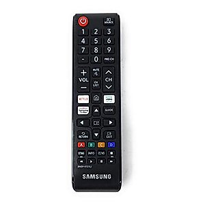 Samsung Remote Control with Netflix Hotkey - Black (BN59-01315J) (Renewed)