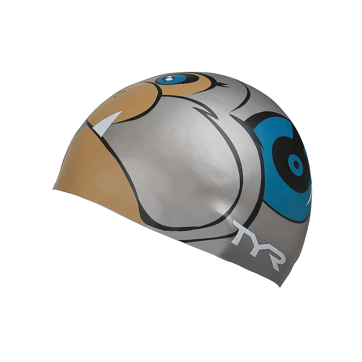 TYR Bark Jams Cap All Swimming Equipment, Grey, All