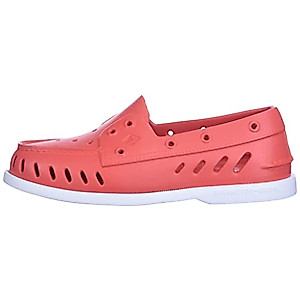 Sperry Womens AO Float Pull-on Non-Marking Boat Shoes Red 6 Medium (B,M)