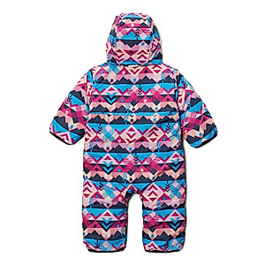 Columbia Baby Powder Lite Reversible Bunting, Mango/Warm Copper/Black, 12/18