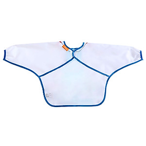 Dreambaby Food & Fun Character Bibs Baby Smocks with Sleeves - Model L561BB - 2 Pack (Doctor & Zookeeper)