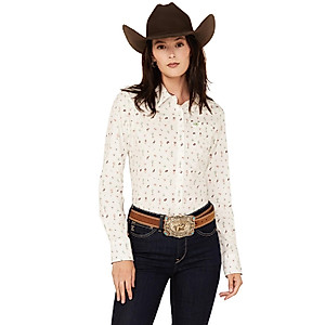 Ariat Female Kirby Stretch Shirt Santa Fe Large