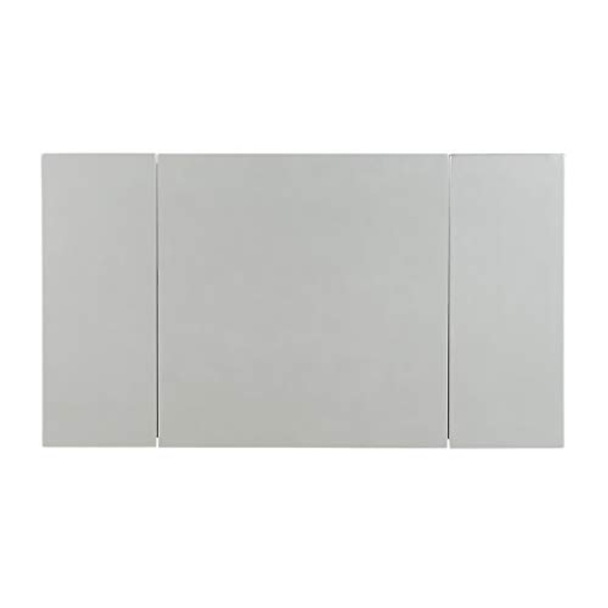 Linon Silver Harper Vanity Set, 32" W x 18" D x 46.75" H