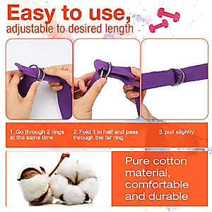 10 Pcs Yoga Strap 6Ft Exercise Stretch Bands for Flexibility with Adjustable Metal D Ring Buckle Loop Stretch Strap Non Elastic Yoga Belt Yoga Exercise Adjustable Straps for Pilates(Vivid Colors)