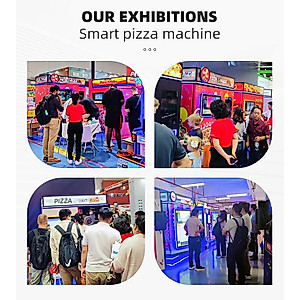 Heated Hot Food Pizza Hamburger Sandwich Vending Machine Automatic with Touch Screen Pizza Maker