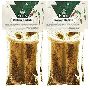 Eden Pickled Daikon Radish (2 Pieces), 3.5-Ounce Packages (Pack of 4)
