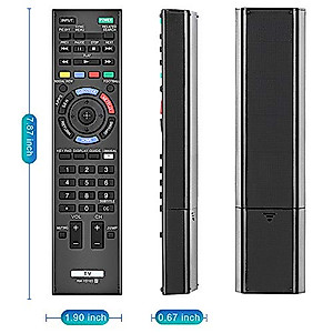 Gvirtue Universal Replacement Remote Control for Sony RM-YD102 RM-YD103 Bravia HDTV LCD LED 3D Smart TV