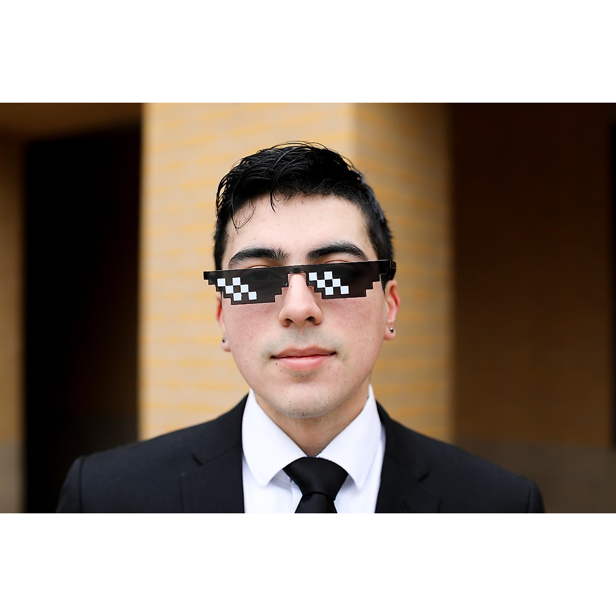 Onnea fashion 8 Pack Thug Life Glasses, Deal with it Glasses Swag Glasses Pixelated Glasses