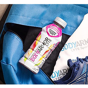 BODYARMOR LYTE Sports Drink Low-Calorie Sports Beverage, Strawberry Lemonade, Natural Flavor With Vitamins, Potassium-Packed Electrolytes, Perfect For Athletes 16 Fl Oz (Pack of 12)