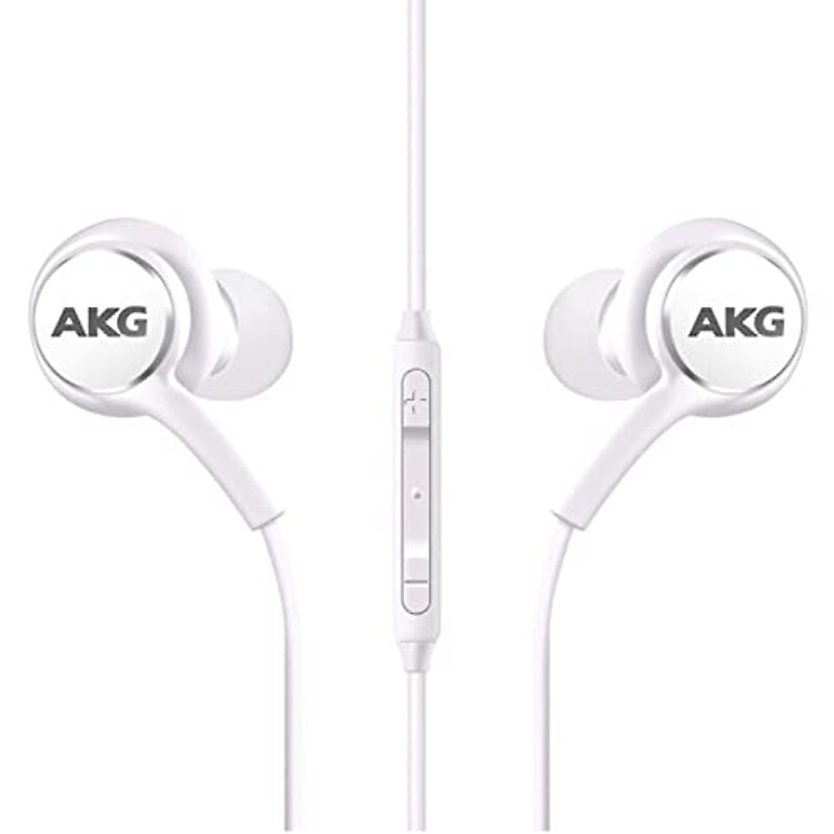 2022 Wired Earbud Stereo Headset for Samsung Galaxy S22 Ultra S21 Ultra Galaxy S20 Ultra 5G, Note 10, Note 10+ - Designed by AKG - C-Connector with Microphone and Volume Remote - White