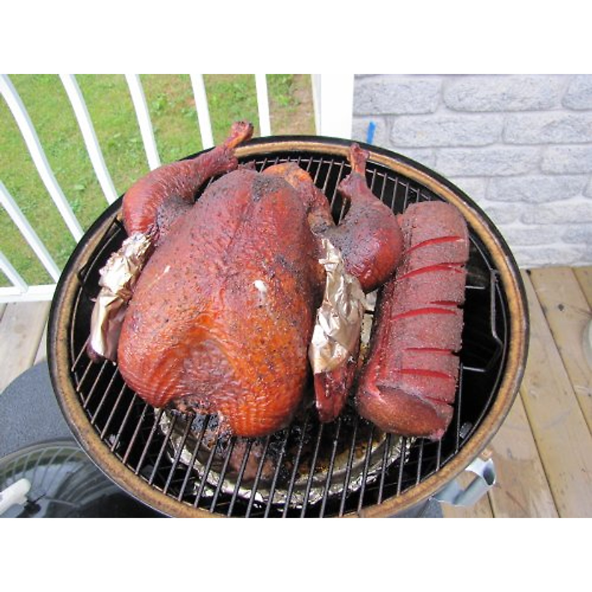 LavaLock Gasket Kit for Weber Smokey Mountain WSM 18.5 22.5 for Nomex RTV grill gasket seal