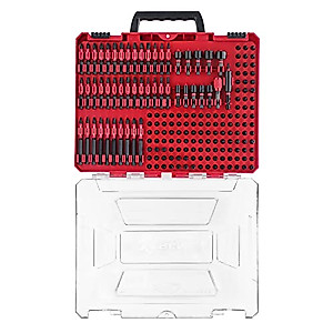 Disston BLU MOL Xtreme 115pc Drill bit Set 17 Round and Hex Drill bit Sizes