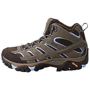 Merrell Women's Moab 2 MID Gore-TEX Hiking Boot, Brindle, 5