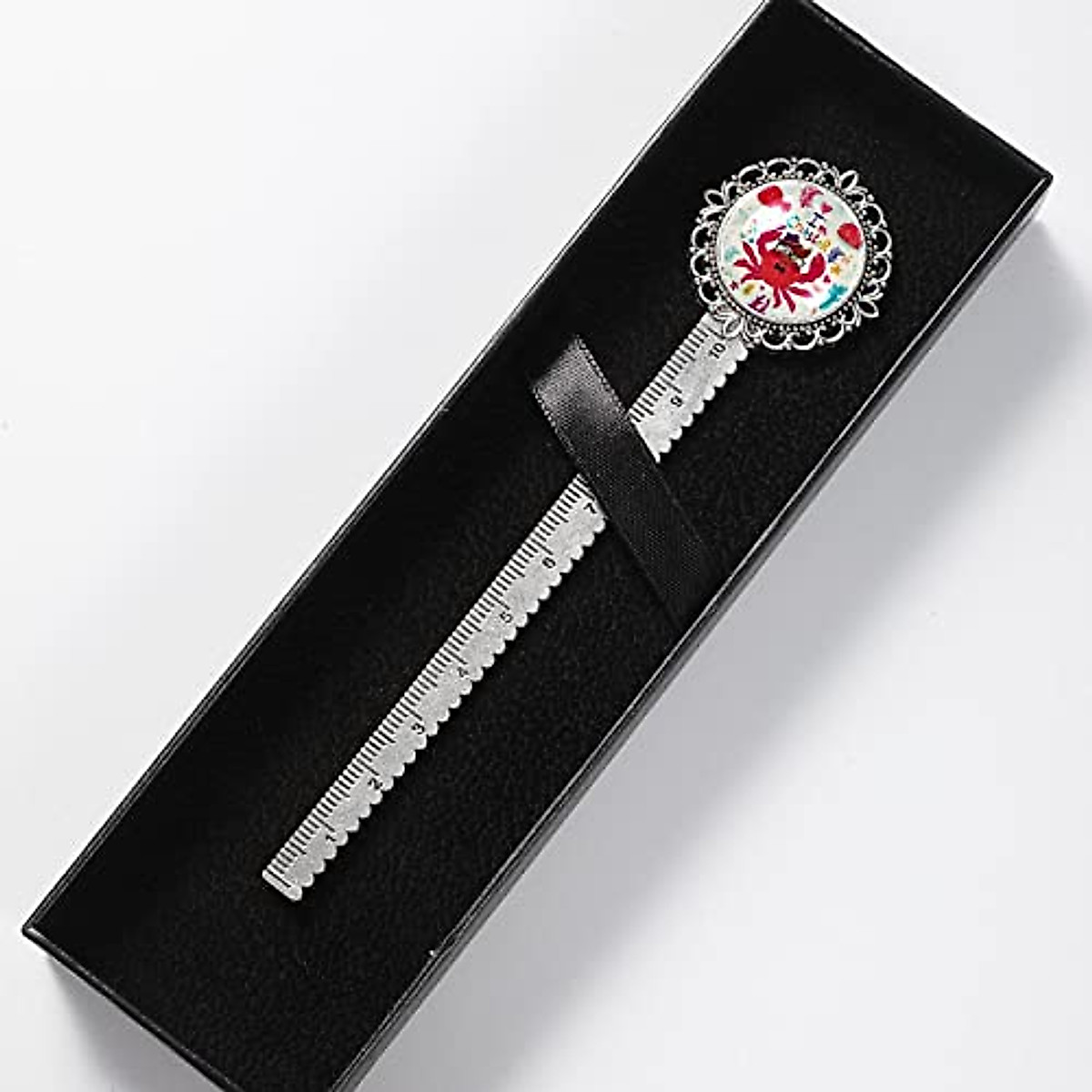 Metal Bookmarks, Bookmark for Book Lovers, Readers, Writers, Women, Men, Cool Crab