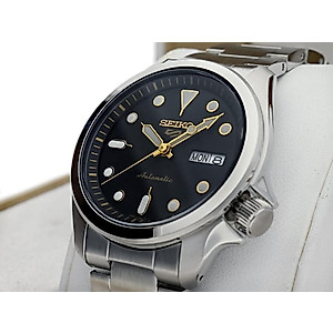 Seiko 5 Sports Automatic 100m Black Dial Watch SRPE57K1
