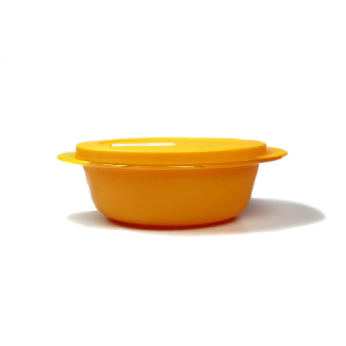 Tupperware CrystalWave Microwave 600 ml Orange Micro Wave Pop Plus Fix