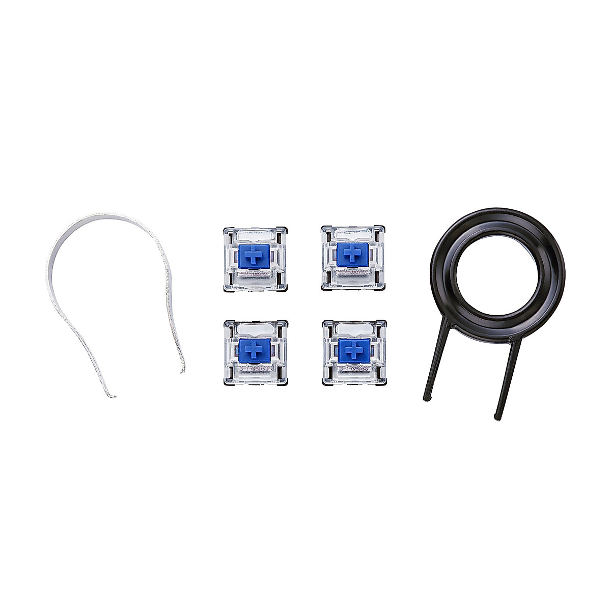 Gram SE Spectrum G11UXL Blue Optical Switch Single Individual Per Key Full Color RGB LED Backlit Illuminated Mechanical Black Gaming Spill Resistant Keyboard TS-G11UXL B (BL)