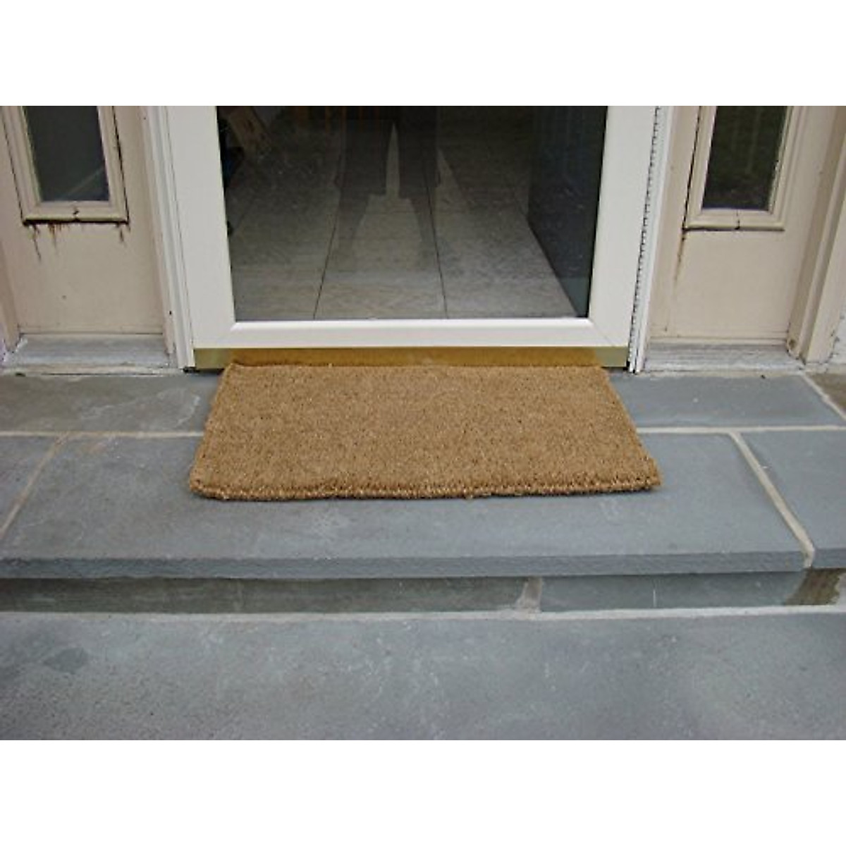Kempf Natural Coco Coir Doormat, 22-inch by 36-inch, 1" Thick Low Clearance