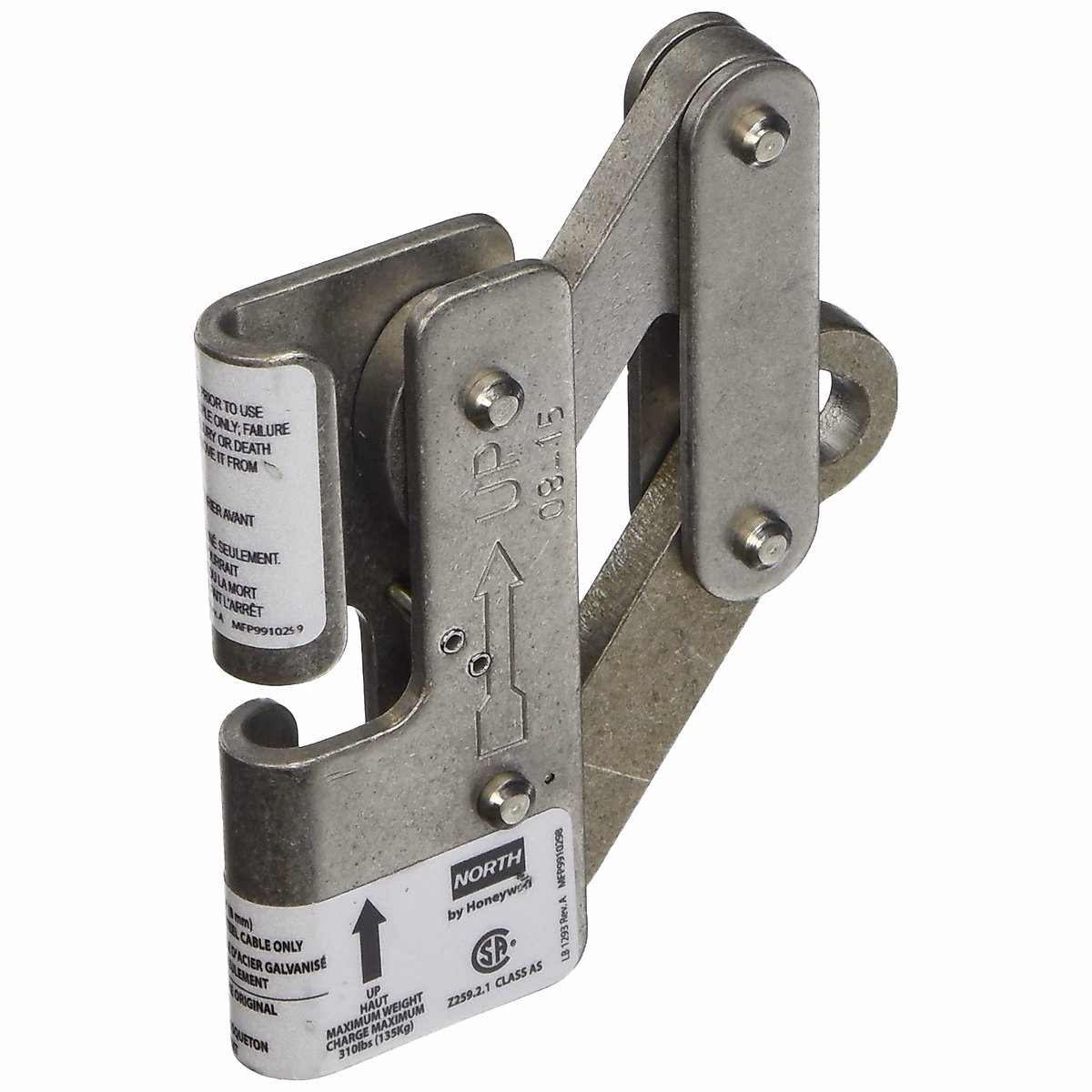 Miller by Honeywell 8172/U MicroLoc Trailing Wire Rope Grabs for 5/16-Inch Wire Rope, Universal