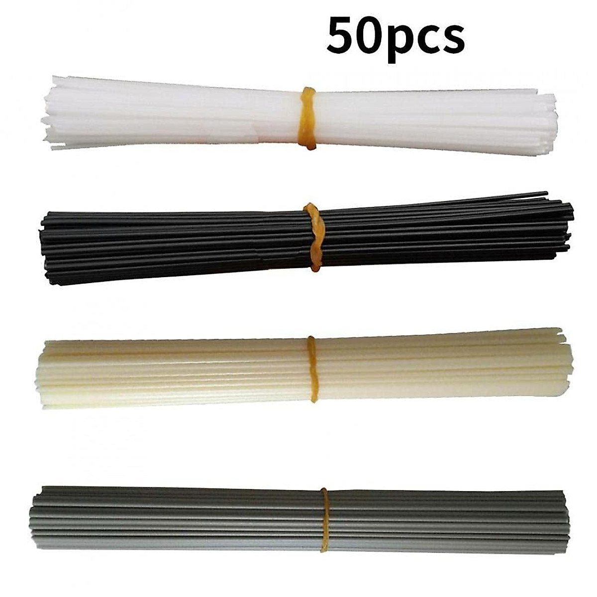 LWWL-Welding rodWelding Rods ABS/PP/PVC/PE Welding Stick Bumper Repair Rods for Plastic Welder 50 PCS