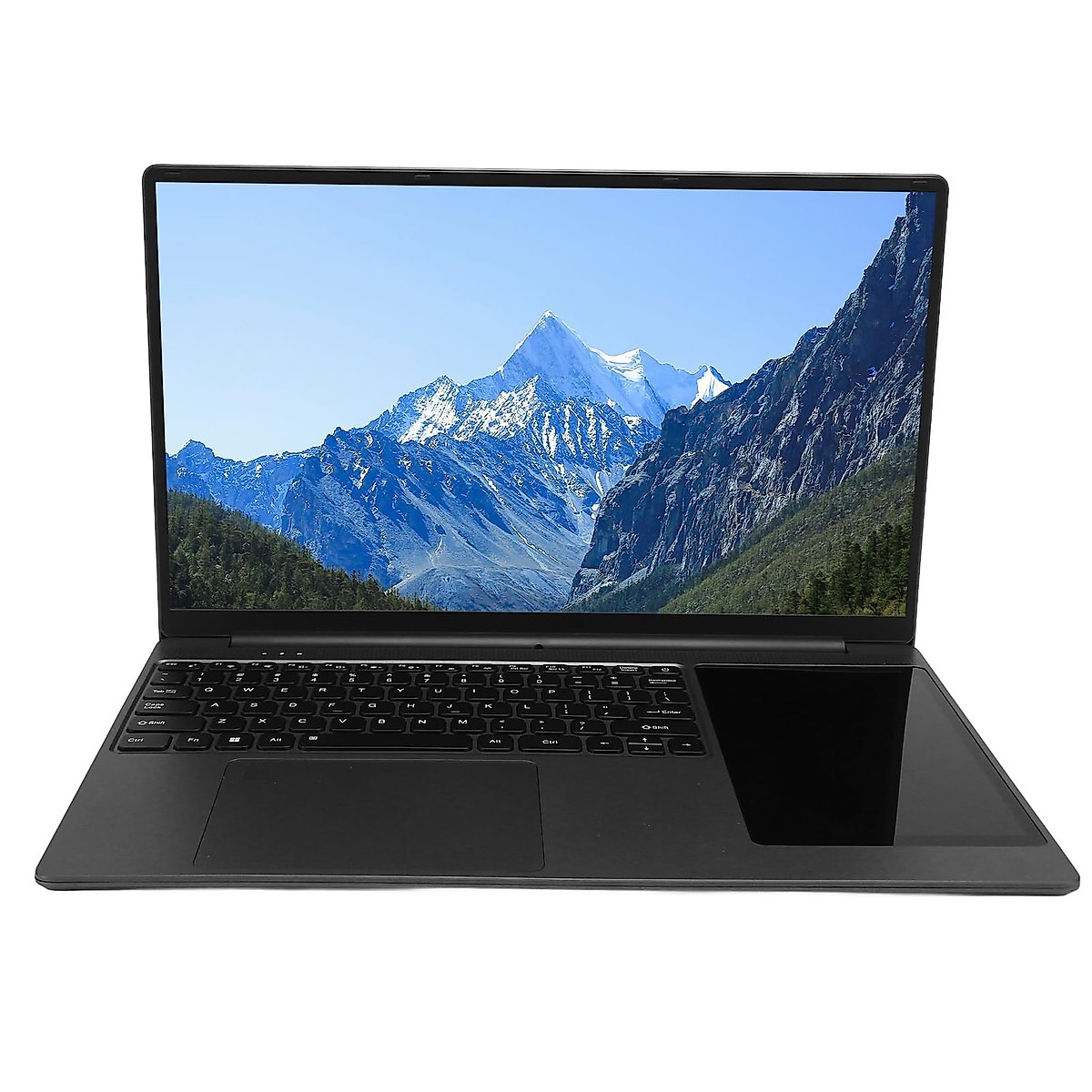 VBESTLIFE 15.6 Inch Laptop with 7in Touch Screen for Windows 10 11 Dual Screen Laptop Computer 16G LPDDR4 Business Laptop for N5095 Processor (US Plug 16G+1TB)