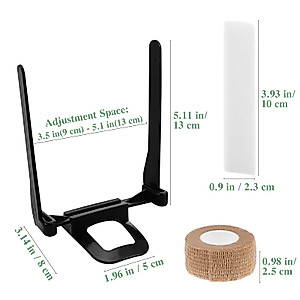 Toddmomy Doberman Dog Ear Posting Kit, Dog Ear Stand Up Support Tool with Tape and 2 Vertical Dog Ear Fixed Correction Sticks for Doberman Pinscher Dogs Puppy