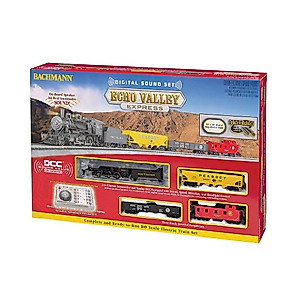 Bachmann Trains - Echo Valley Express DCC Sound Value Ready To Run Electric Train Set - HO Scale