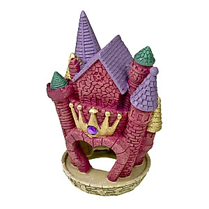 Blue Ribbon EE-144 Princess Castle Exotic Environments Aquarium Ornament 3.75"L x 2.75"W x 5"H