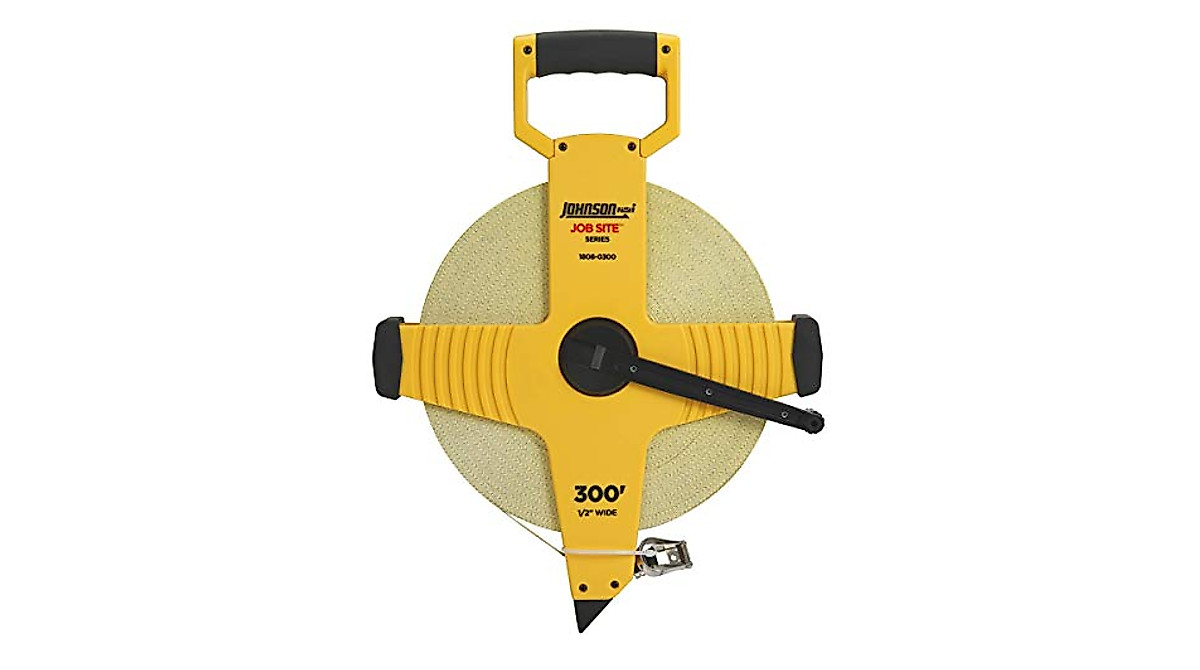 Johnson 300' Open Reel Fiberglass Tape - Durable & Ergonomic