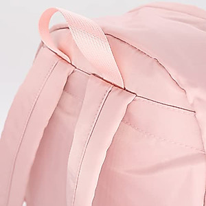 Phlox Collective Nylon Backpack, Fashion Backpack, for Women, Men (Dark Pink)