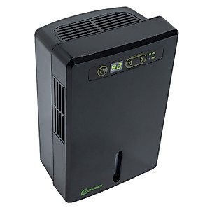 LOCKDOWN Automatic Dehumidifier with Quiet Operation, Drain Hose and Self Monitoring Controls for Humidity Control in Small Rooms, Safes and Closets