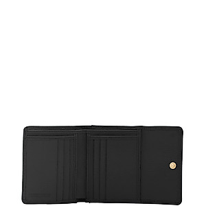 Dooney & Bourke Wallet, Pebble Grain Small Flap Credit Card Wallet - Black