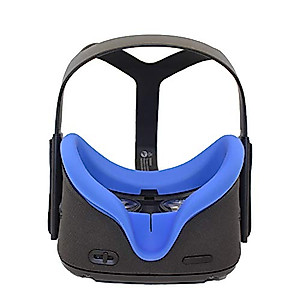 Oculus Quest/Rifts VR Glasses Silicone mask (黑色)