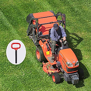 Joyangy 2pcs 5/8x6 Inch Steel Ractor Towing Hitch Pin and Clip, Locking Trailer Hitch Pin, Lawn Tractor Trailer Hitch Pin, Trailer Gate Pin for Tractor RV Trailer Truck ATV