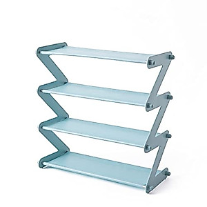 JYDQM Shoe Rack Assembly Z-Type Non-Woven Home Dormitory Bedroom Put Shoe Rack Assembly Shoe Rack (Color : D, Size