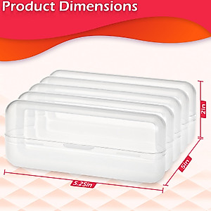 Home-X Hot Dog Keeper – Convenient, BPA-Free, Clear Hot Dog Container – Compact & Airtight Storage Container for Freshness – Leak-proof, Hinged Lid Sausage Storage Container - Holds Upto 10 Hot Dogs