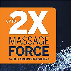 Waterpik 7-Mode PowerPulse Massage Hand Held Chrome Shower Head with EasySelect, VOT-663E