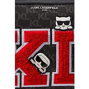 Karl Lagerfeld Paris Maybelle Crossbody Black Logo Combo One Size