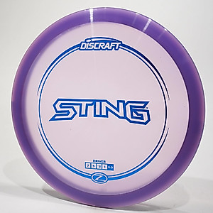 Discraft Sting (Z Line) Fairway Driver Golf Disc, Pick Weight/Color [Stamp & Exact Color May Vary] Purple 173-174 Grams