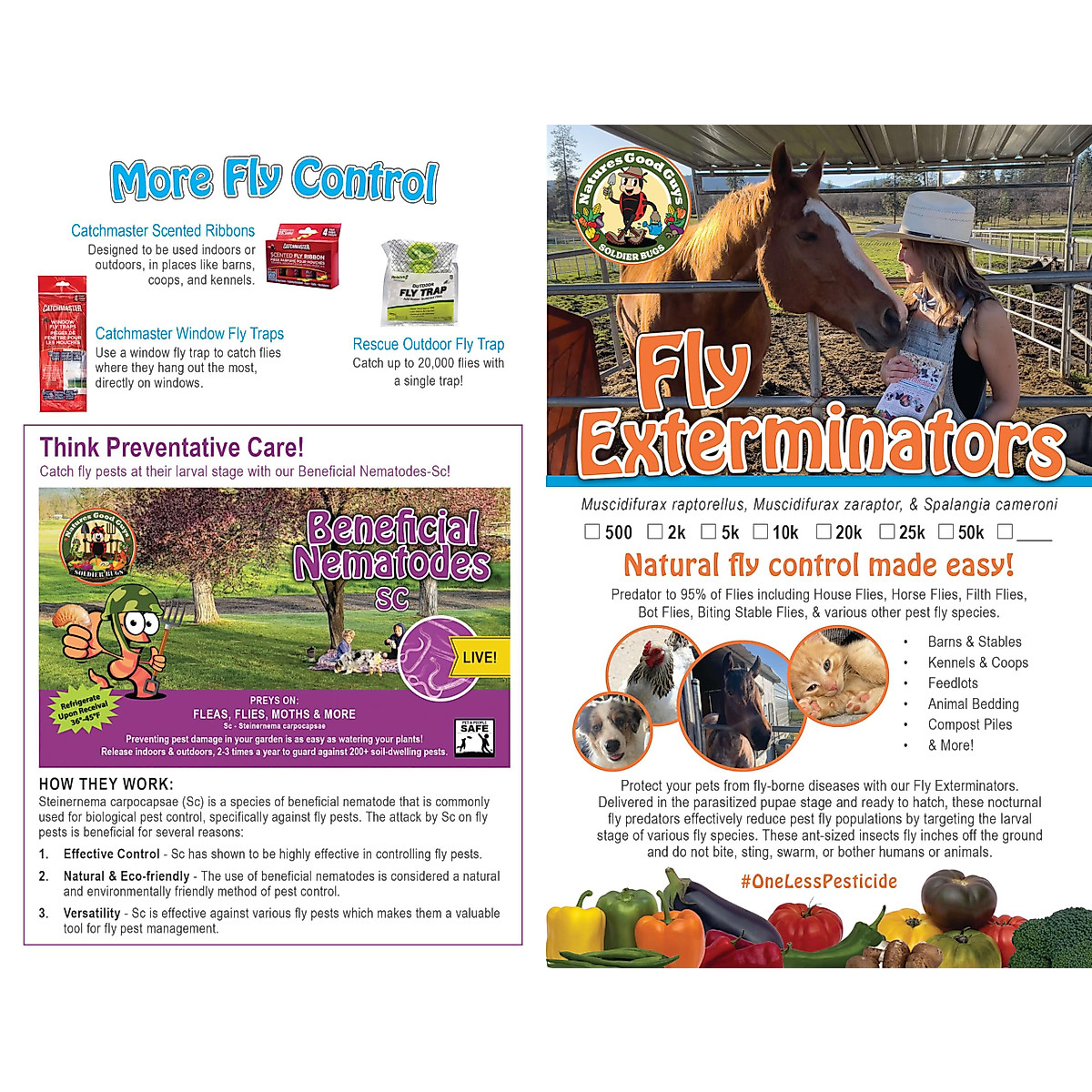 Fly Exterminator 50,000 NaturesGoodGuys