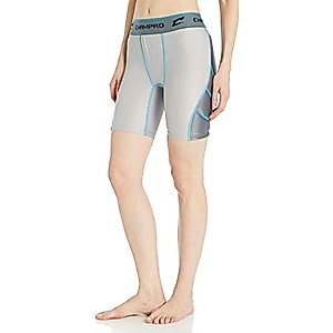 CHAMPRO Windmill Women's Sliding Short - Polyester/Spandex, Women's Medium, Grey