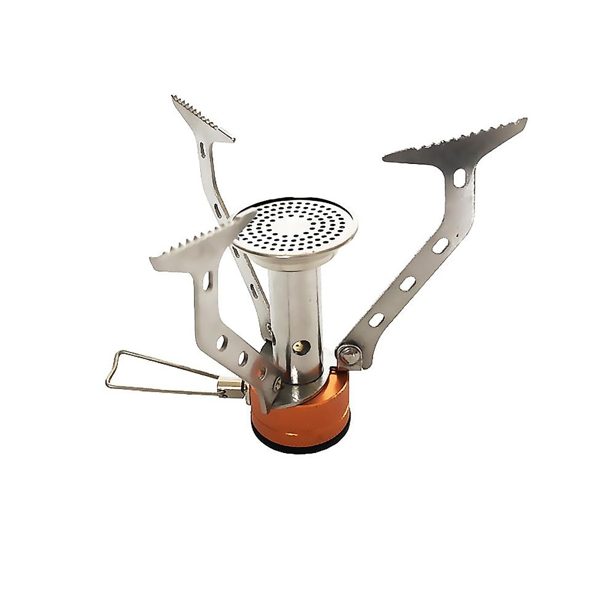 Outdoor Camping Small Gas Stove - Portable Lightweight Camping Stove Butane/Propane - Mini Camping Stove Burner Portable Only 4oz for Travel Hiking Backpacking Picnic etc