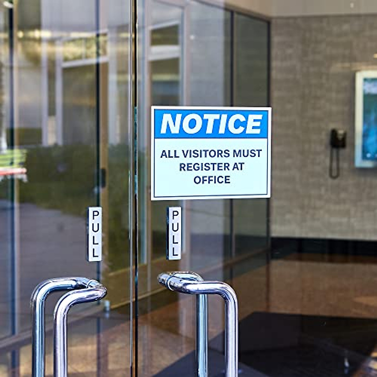 Avery Customizable Removable Wall Decals, 7" x 10", Matte White, Water Resistant Printable Labels, 3 Blank Wall Decal Stickers (61516)