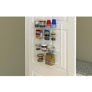 ClosetMaid 8033 4-Tier Wall Rack, 18-Inch Wide