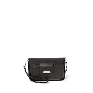 Baggallini Womens New Classic Rfid Phone Wallet Crossbody Cross Body Handbags, Black, One Size US