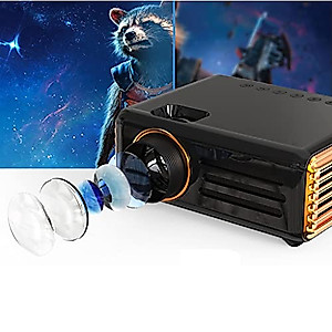 WENLII Mini Projector 1920x1080p Retro Projectors 8000 Lumens Android iOS Home Bedroom Smart Phone Proyector